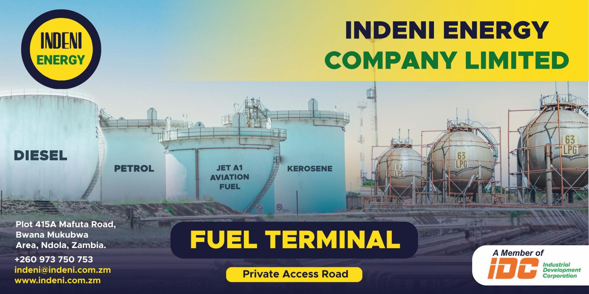 Operations – Indeni Energy Company Zambia
